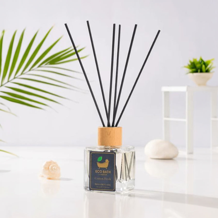 Eco Bath London Cotton Fresh Reed Diffuser – Mellcrest